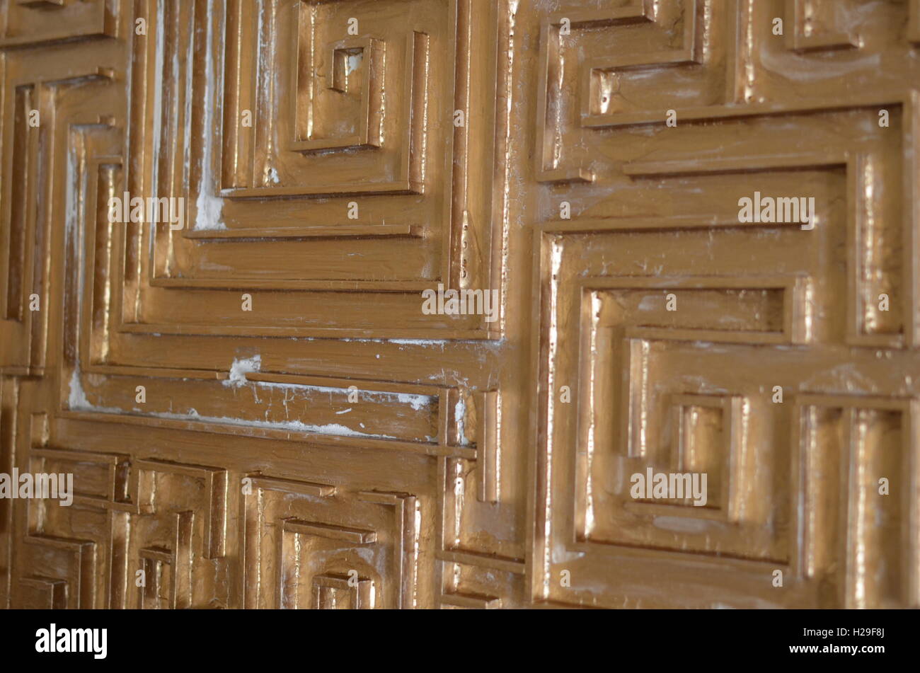 Pictures taken during the construction of handmade wooden labyrinths ...