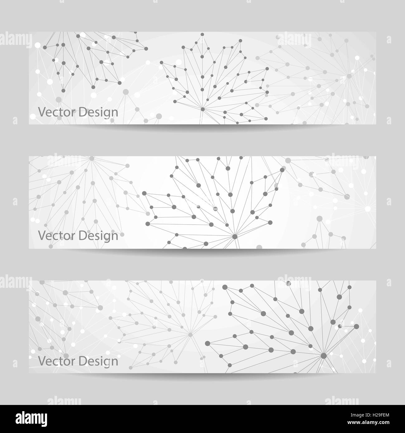 Set of horizontal banners Stock Vector Image & Art - Alamy