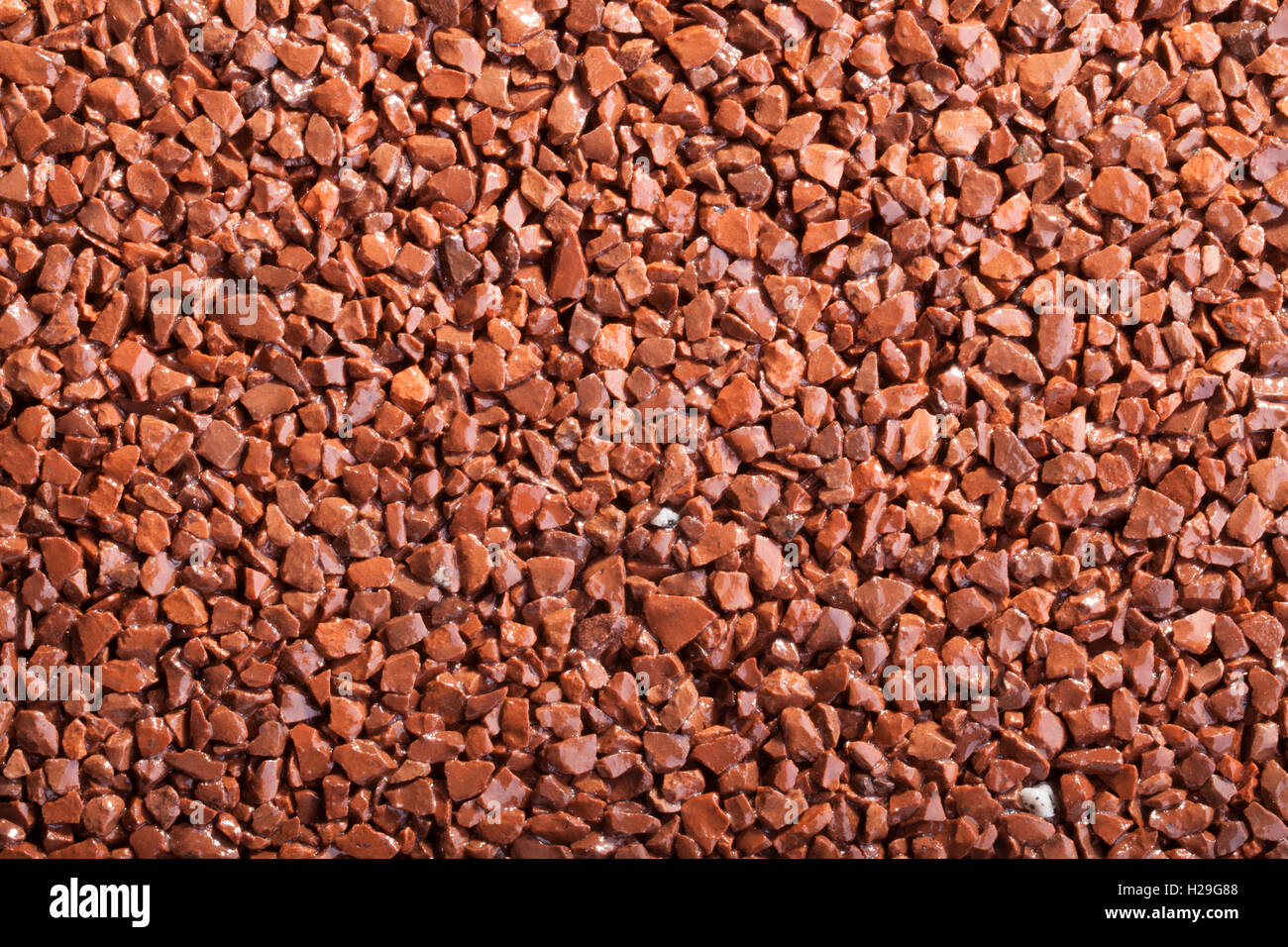 Coloured stone chip / gravel surface Stock Photo - Alamy