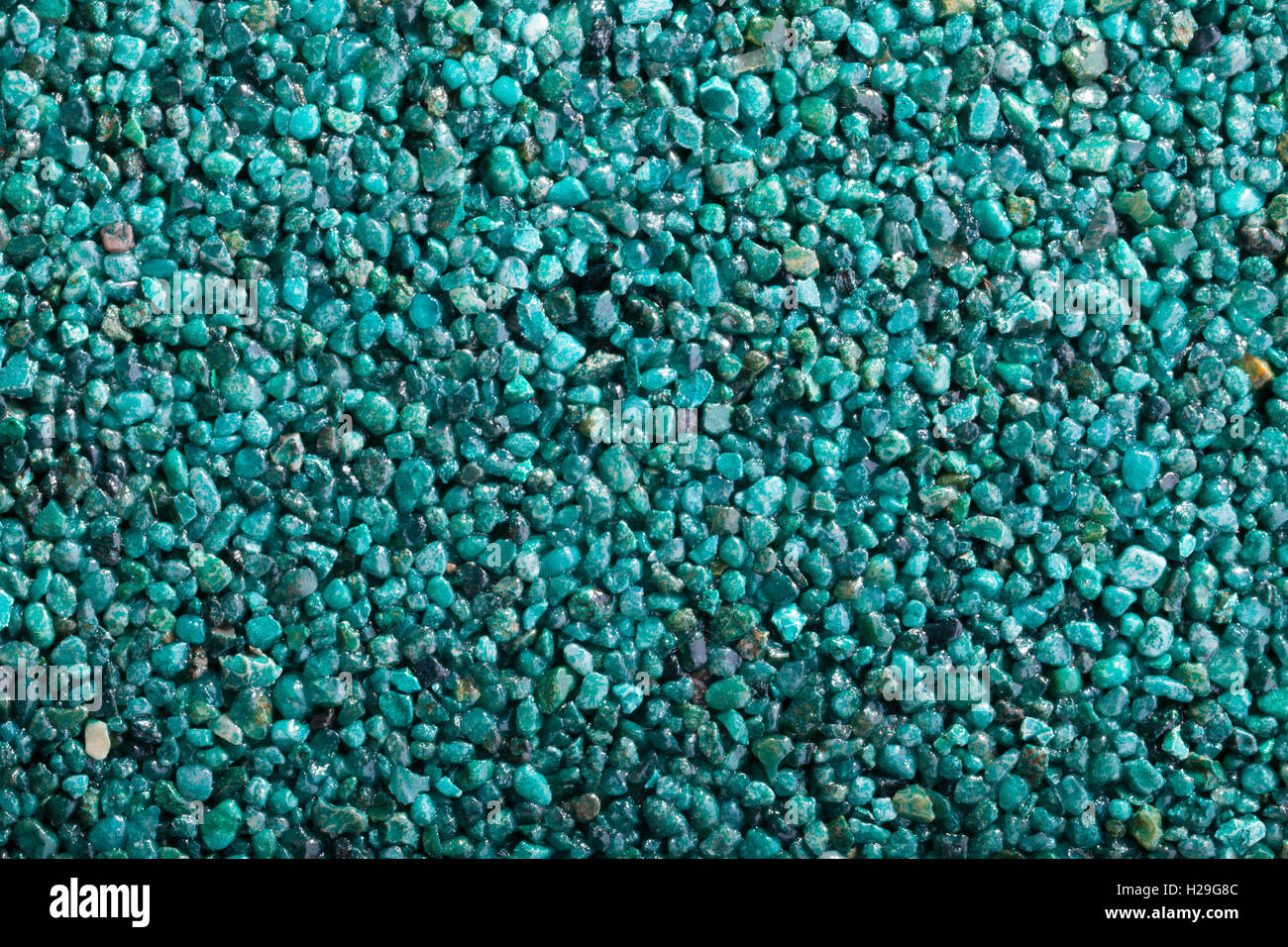 Coloured stone chip / gravel surface Stock Photo - Alamy