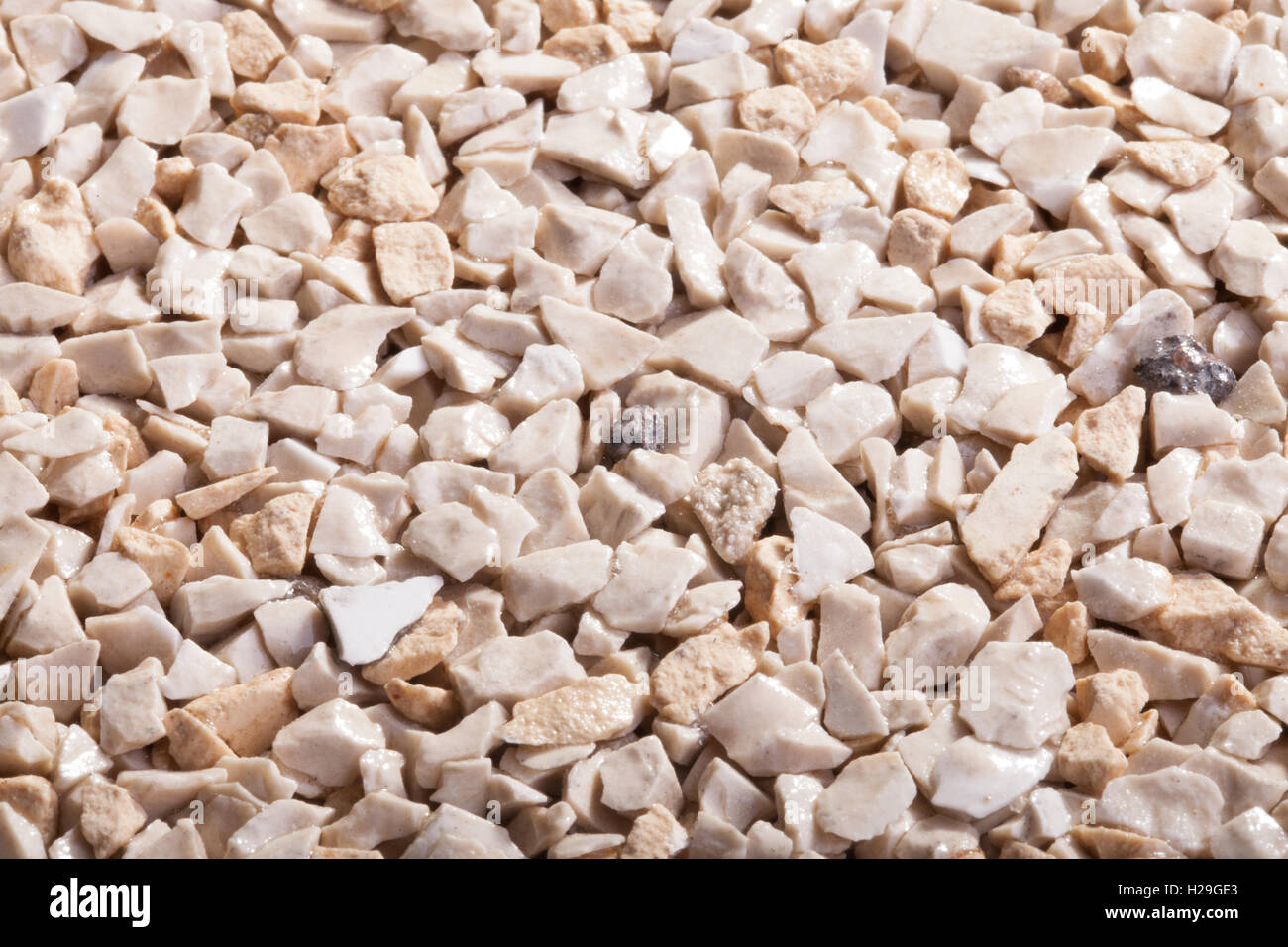 Coloured stone chip / gravel surface Stock Photo - Alamy