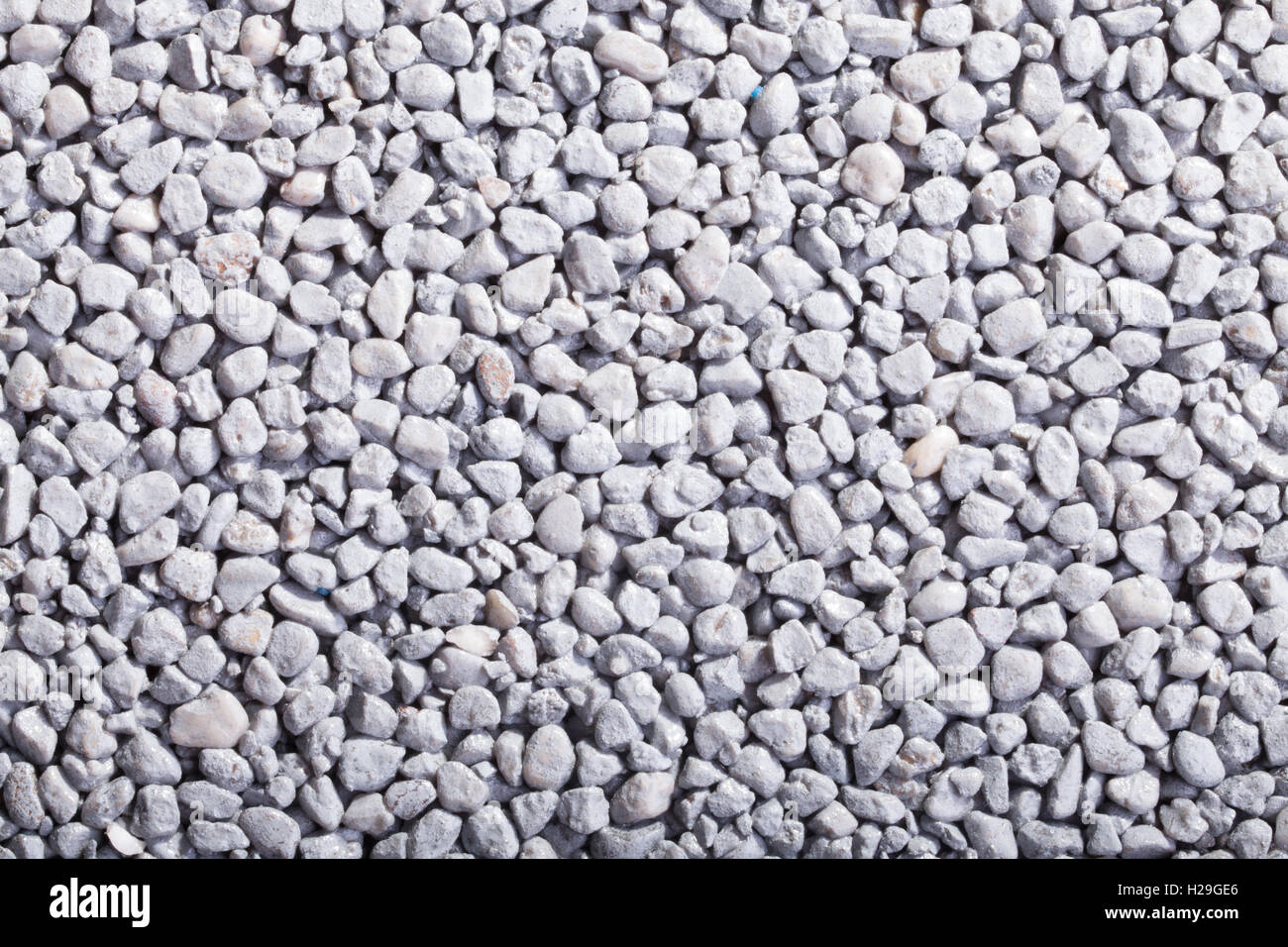 Coloured stone chip / gravel surface Stock Photo - Alamy