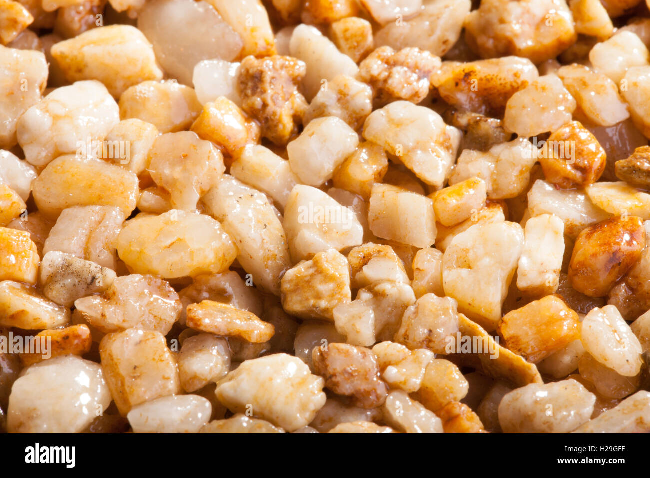Coloured stone chip / gravel surface Stock Photo - Alamy