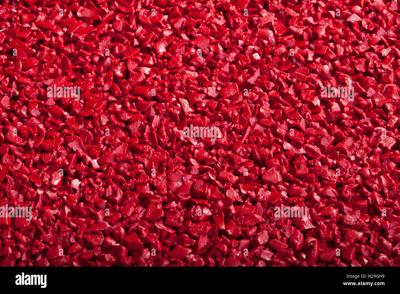 Coloured stone chip / gravel surface Stock Photo - Alamy