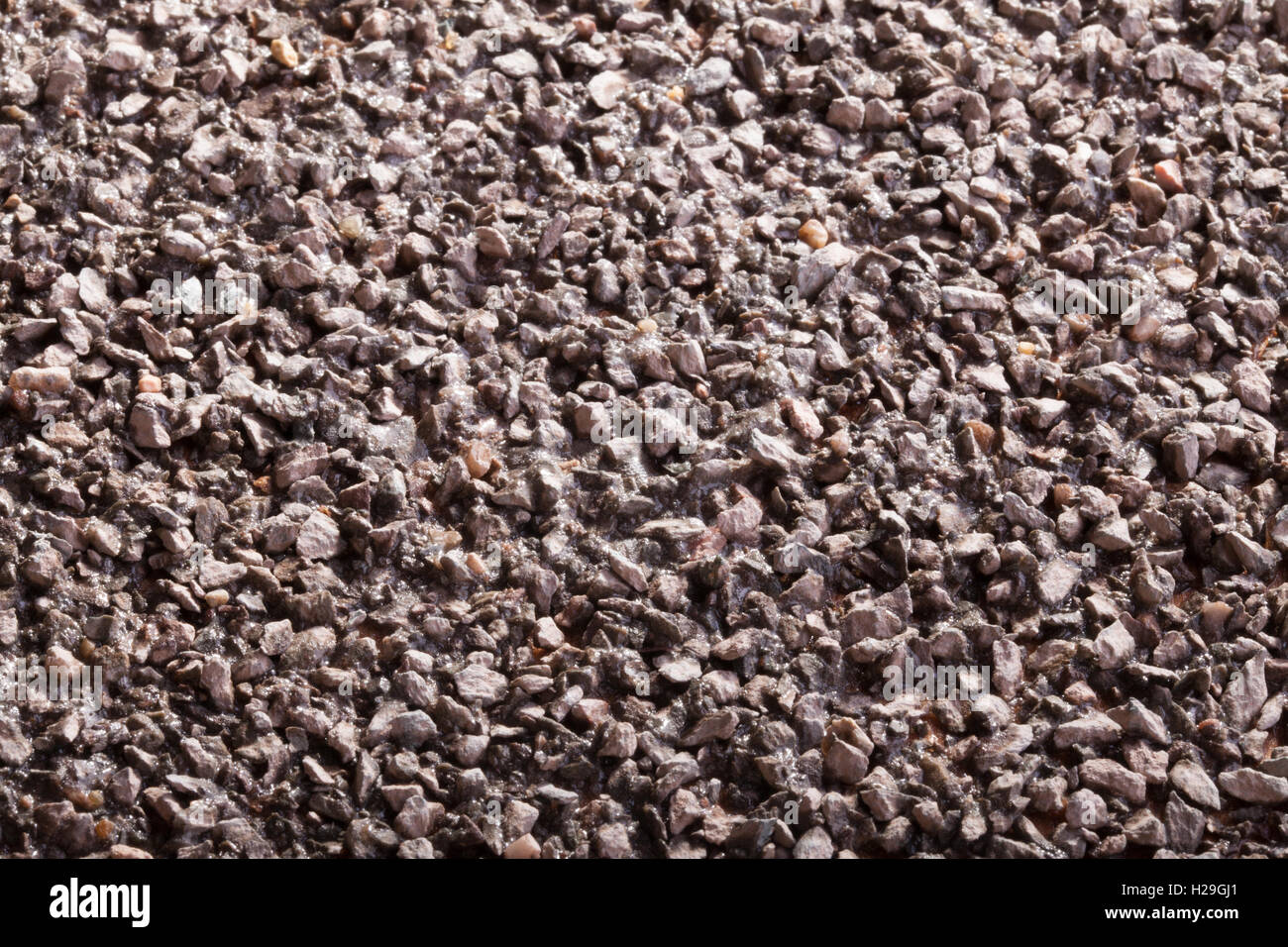 Coloured stone chip / gravel surface Stock Photo - Alamy