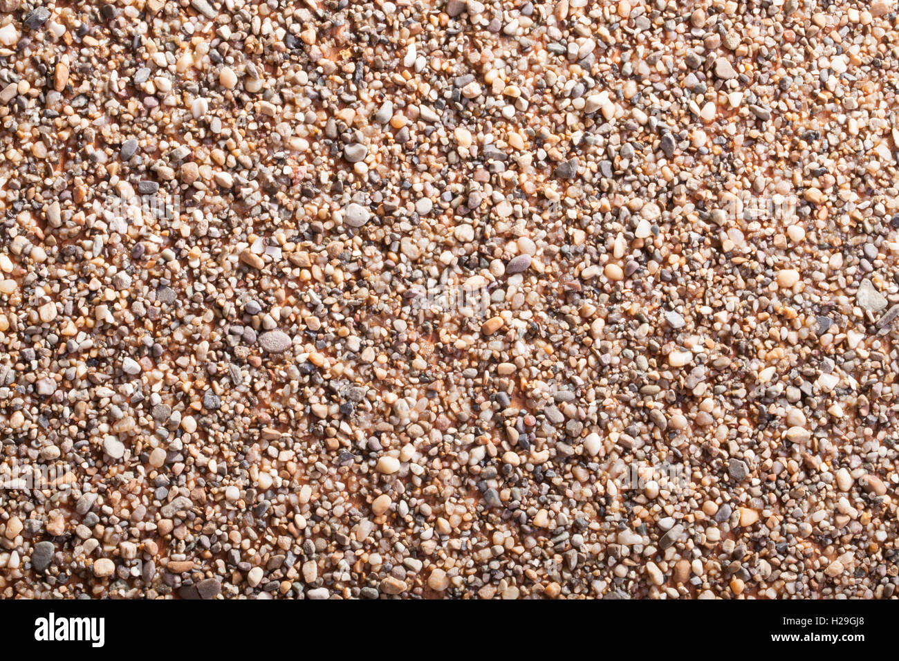 Coloured stone chip / gravel surface Stock Photo - Alamy