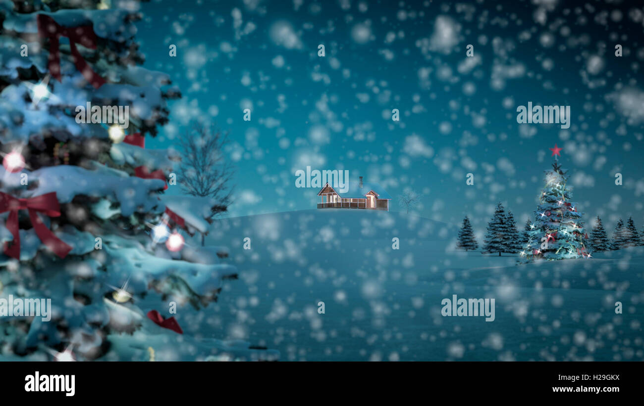 Snowing background hi-res stock photography and images - Alamy