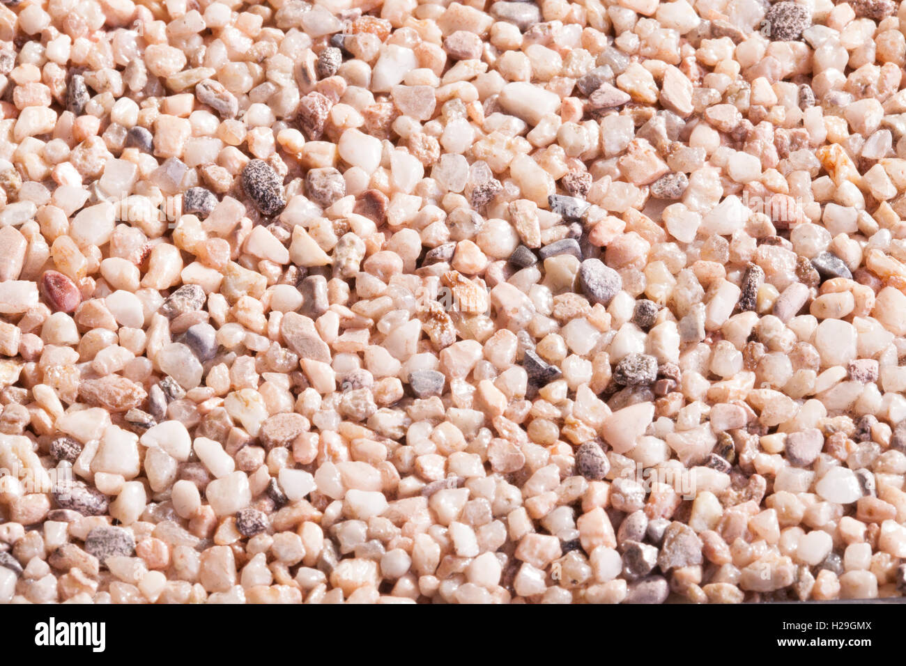 Coloured stone chip / gravel surface Stock Photo - Alamy