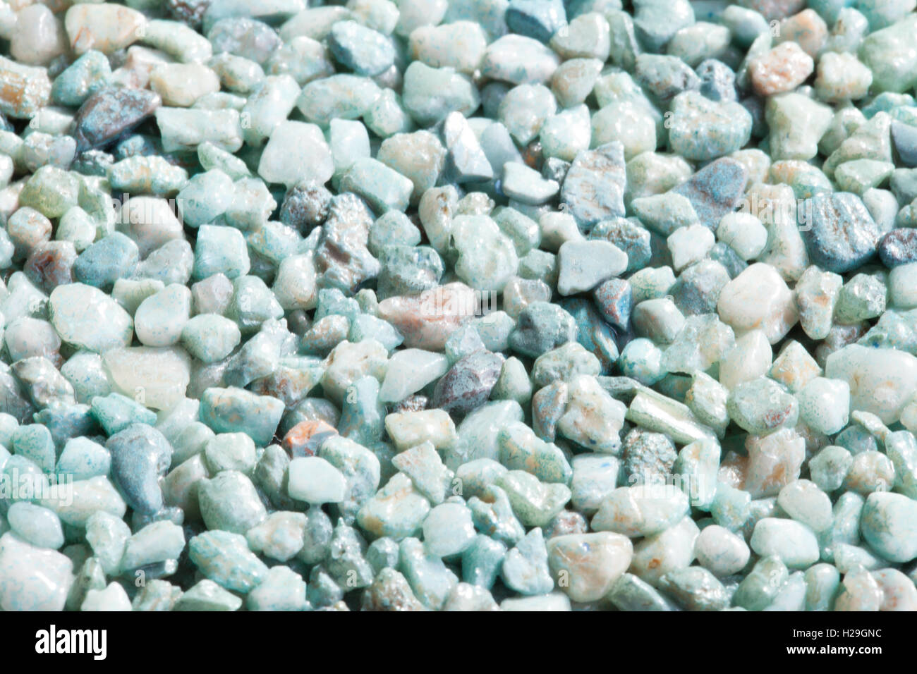 Coloured stone chip / gravel surface Stock Photo - Alamy