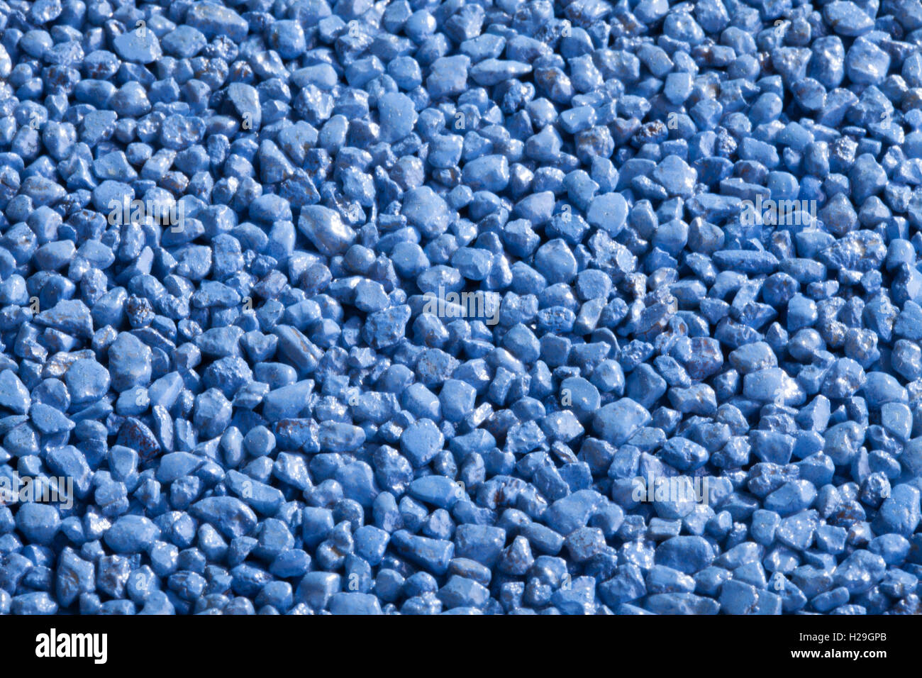 Coloured stone chip / gravel surface Stock Photo - Alamy