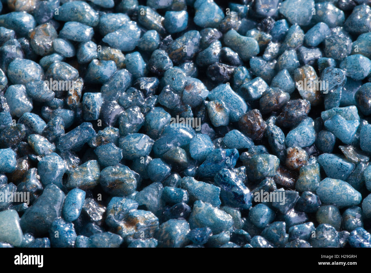 Coloured stone chip / gravel surface Stock Photo - Alamy