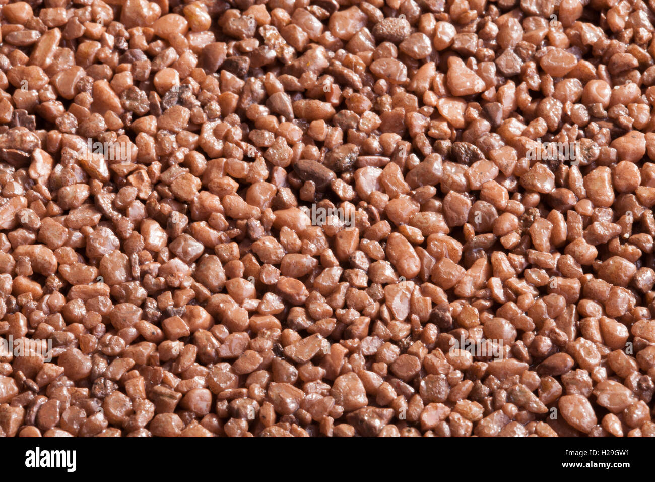 Coloured stone chip / gravel surface Stock Photo - Alamy