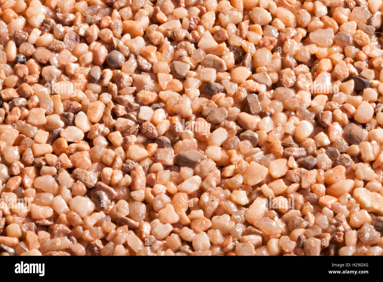 Coloured stone chip / gravel surface Stock Photo - Alamy