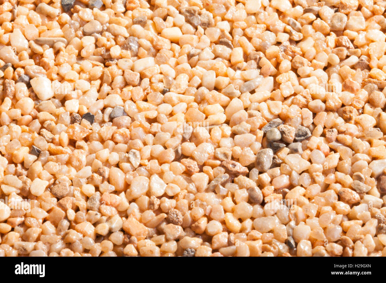 Coloured stone chip / gravel surface Stock Photo - Alamy