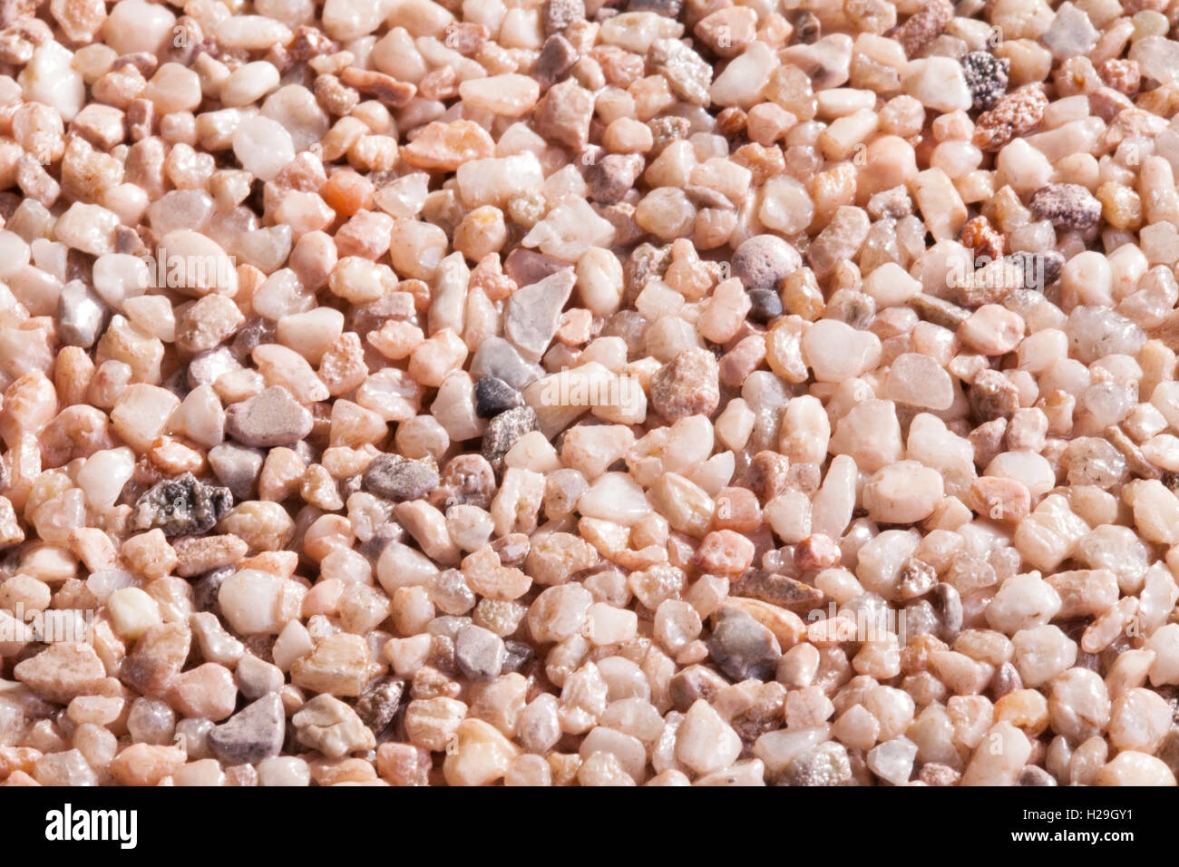 Coloured stone chip / gravel surface Stock Photo - Alamy