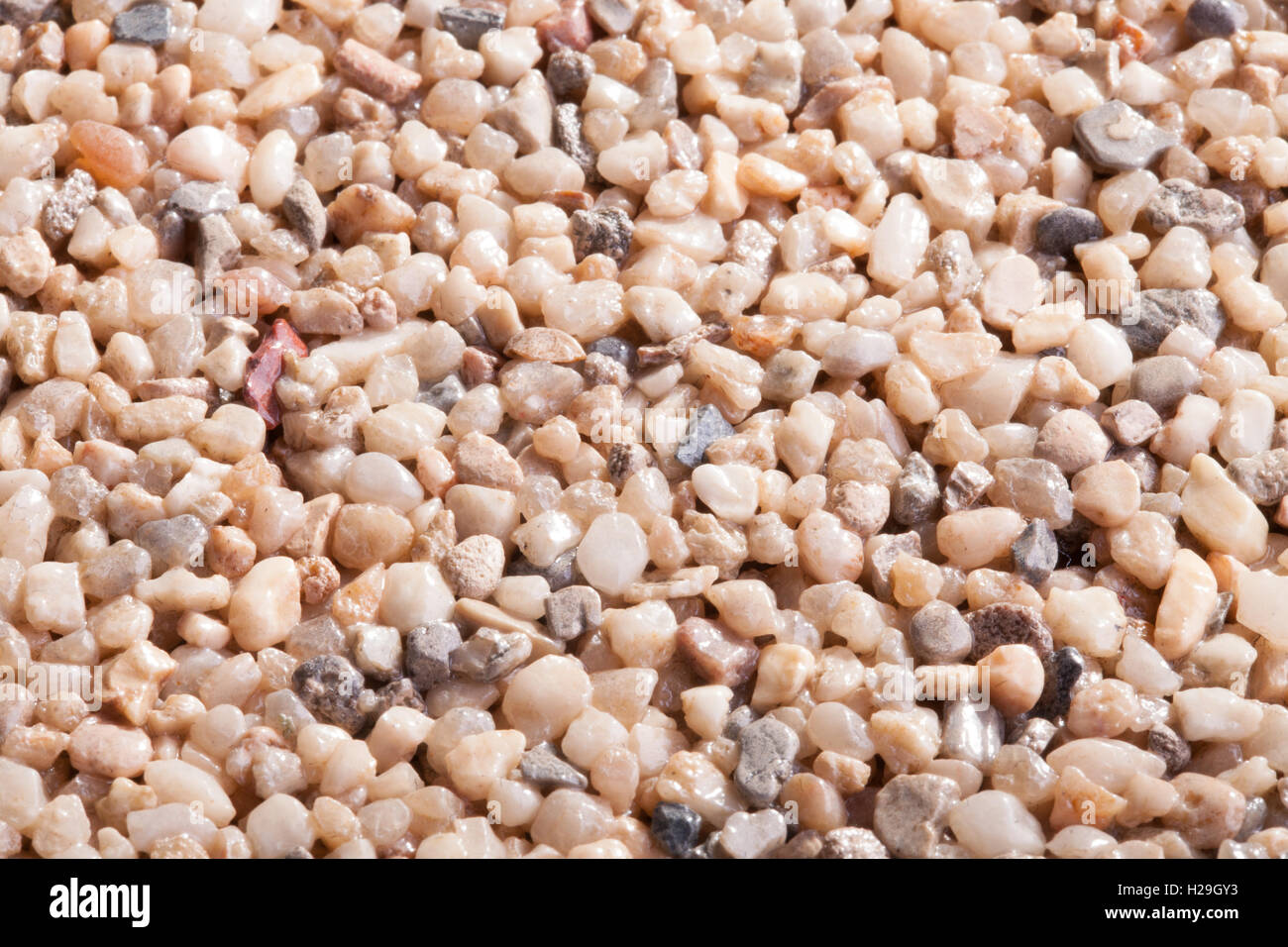 Coloured stone chip / gravel surface Stock Photo - Alamy