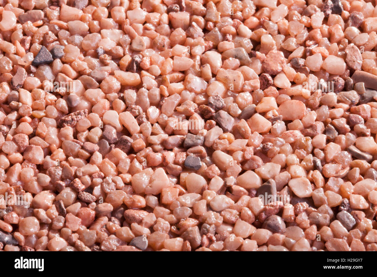 Coloured stone chip / gravel surface Stock Photo - Alamy