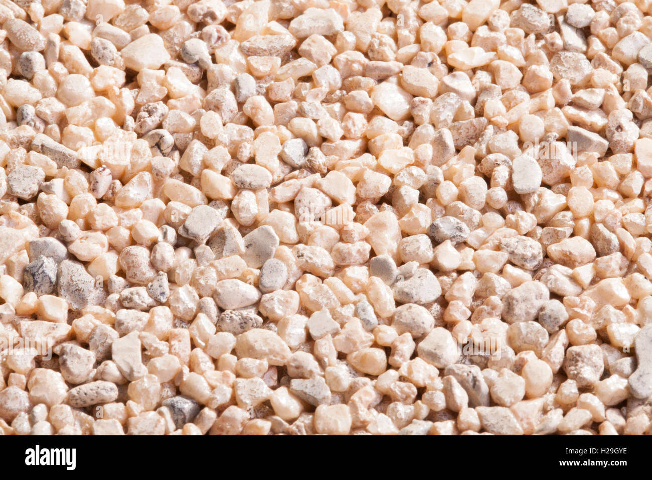 Coloured stone chip / gravel surface Stock Photo - Alamy