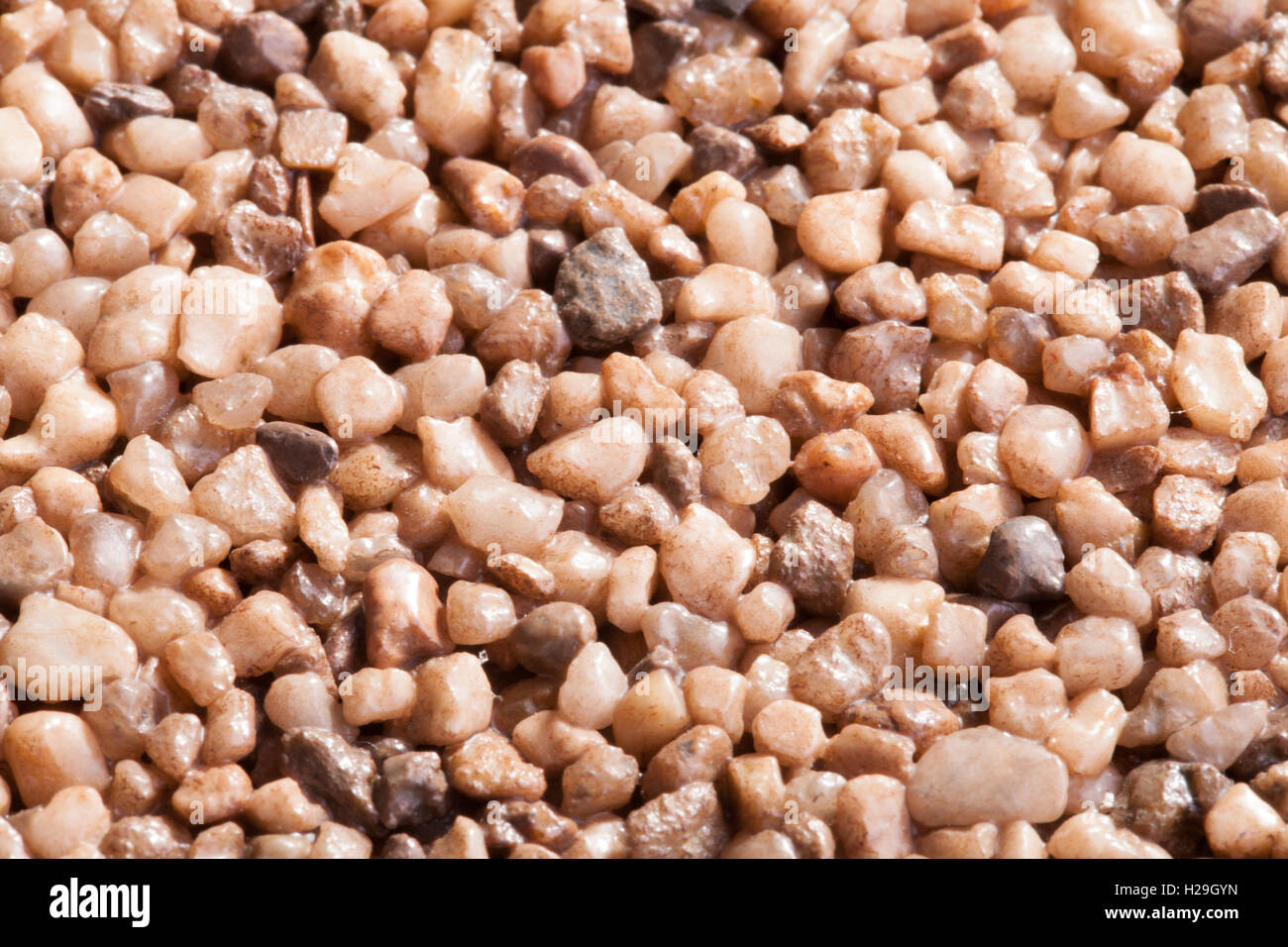 Coloured stone chip / gravel surface Stock Photo - Alamy