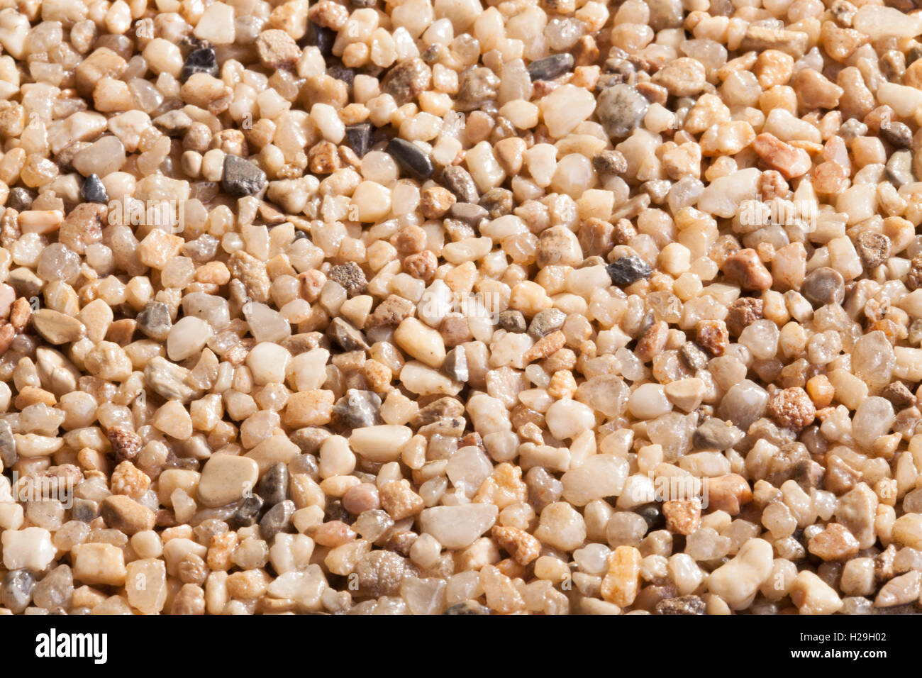 Coloured stone chip / gravel surface Stock Photo - Alamy