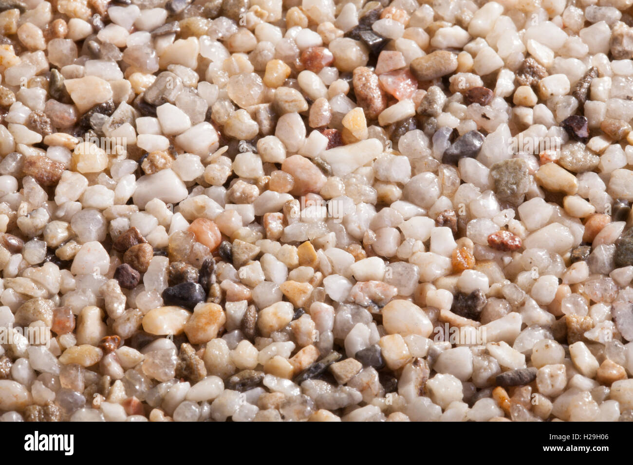 Coloured stone chip / gravel surface Stock Photo - Alamy