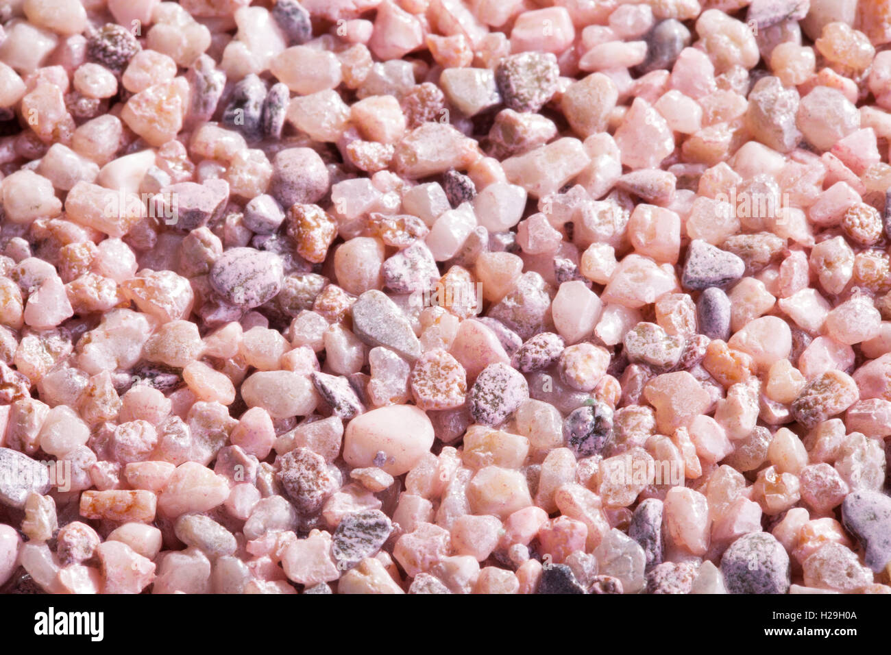 Coloured stone chip / gravel surface Stock Photo - Alamy
