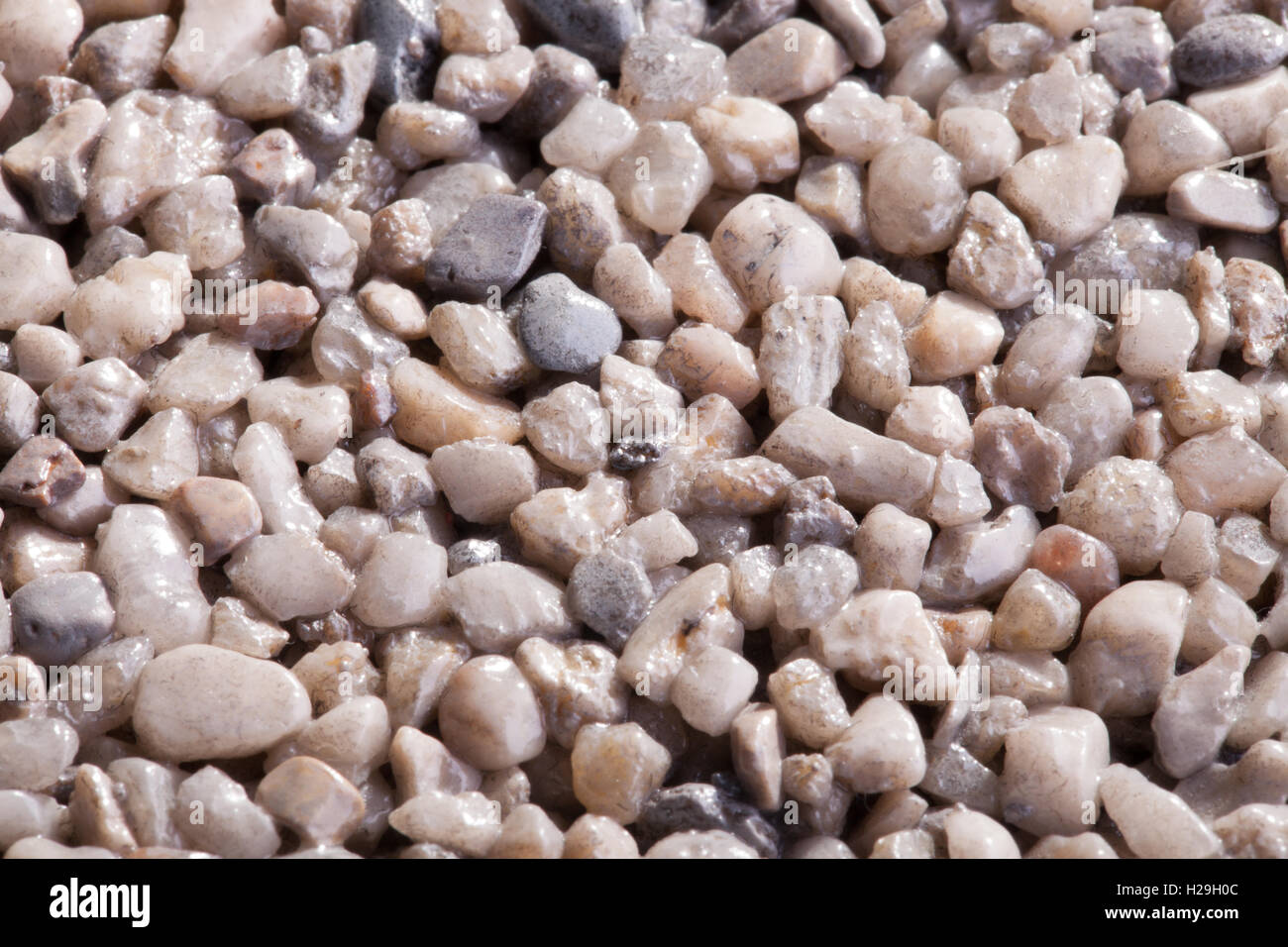 Coloured stone chip / gravel surface Stock Photo - Alamy