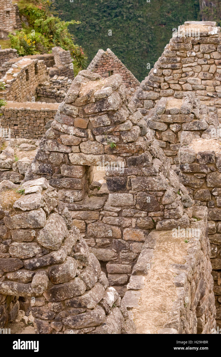 Machu Picchu, Ancient Buildings, Stock Image Stock Photo - Alamy