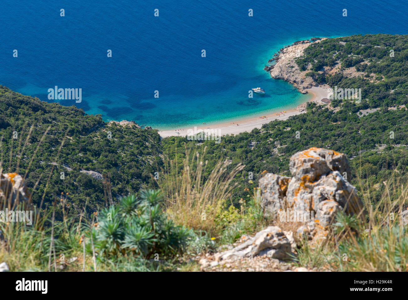 Old ancient village lubenice hi-res stock photography and images - Alamy