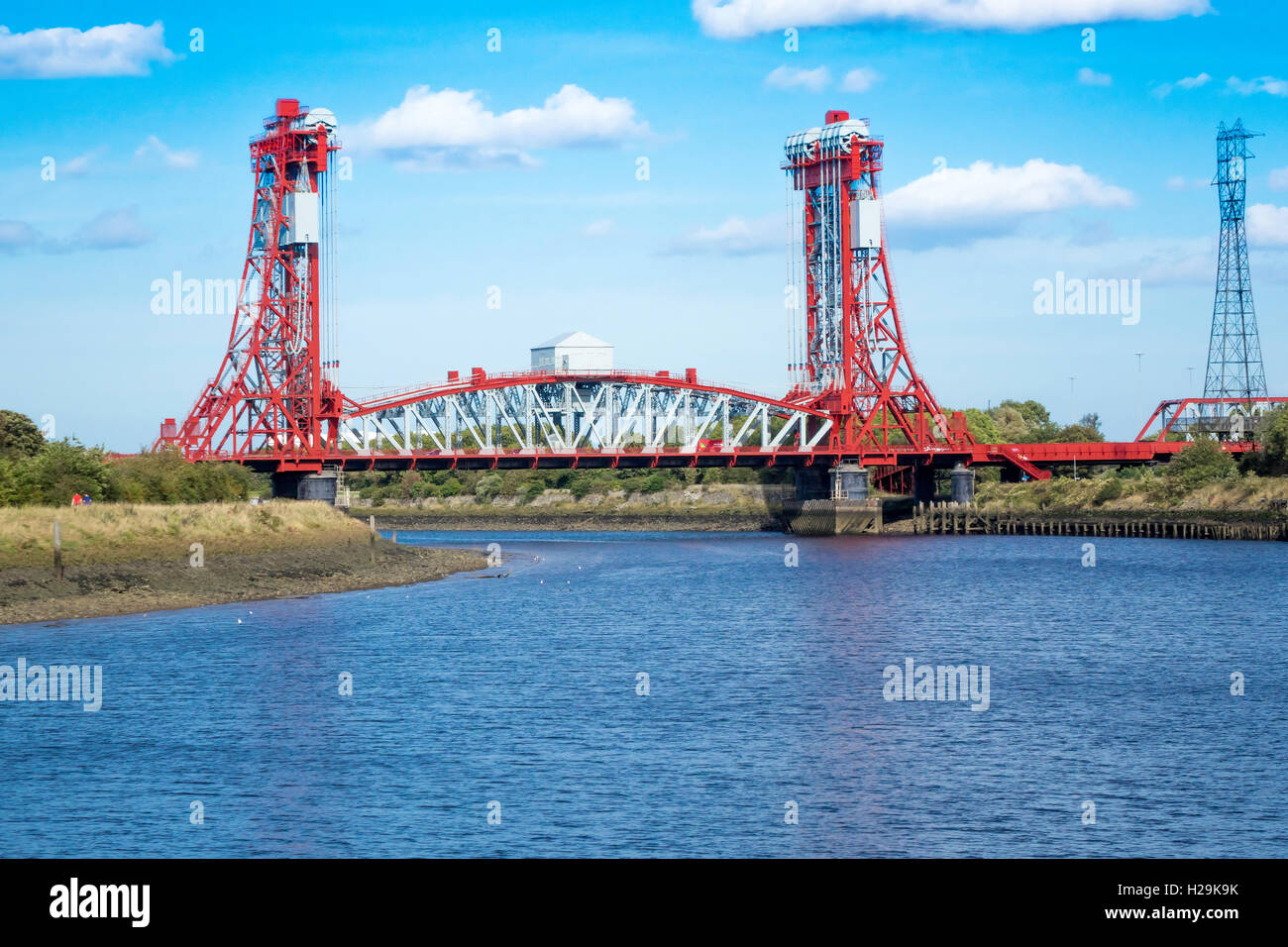 Newport Bridge over the river Tees Middlesbrough and Stckton Grade 2 ...