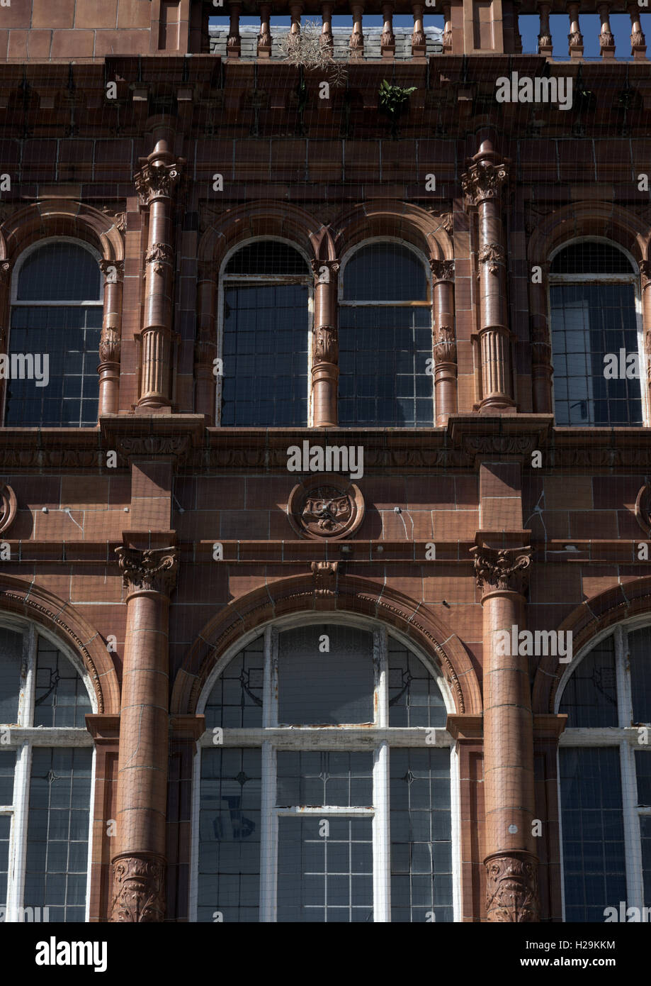 ceramic tiles on building Stock Photo - Alamy