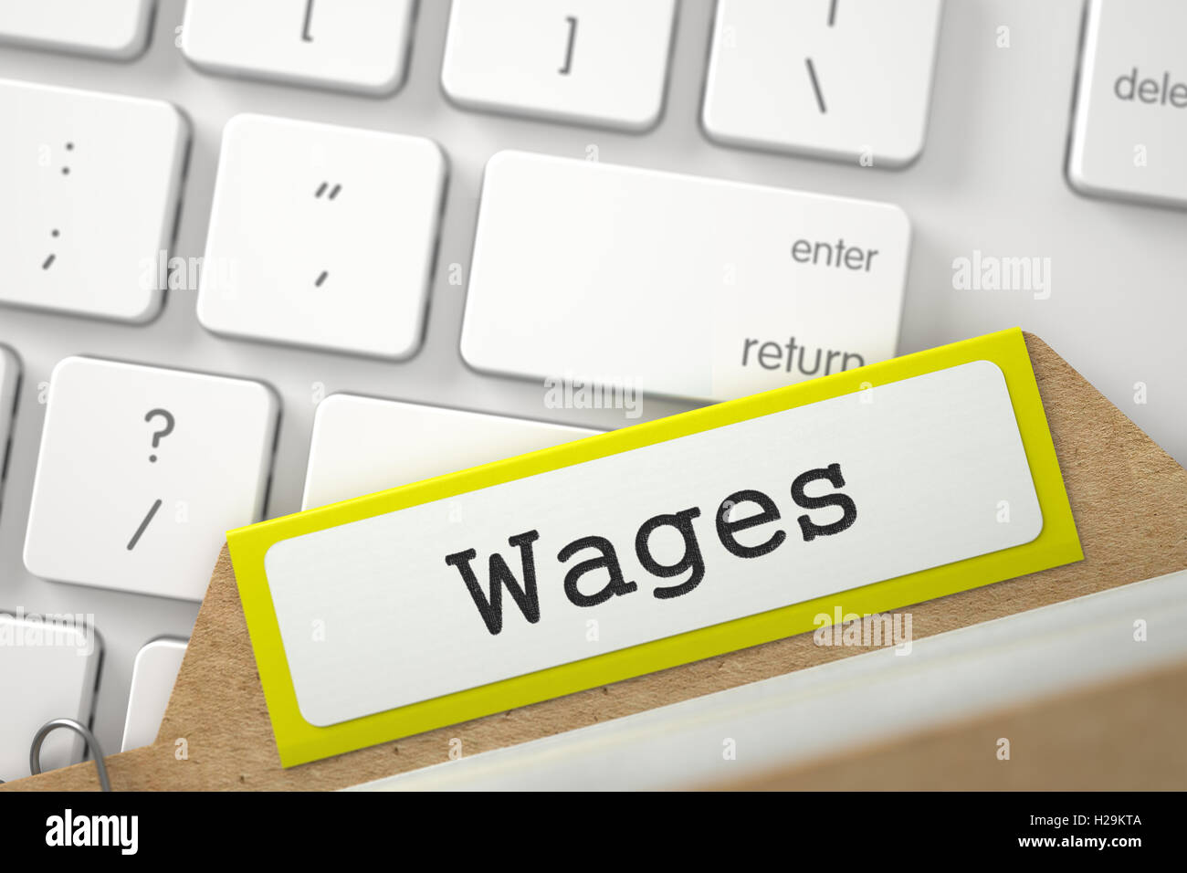 Salary card hi-res stock photography and images - Alamy