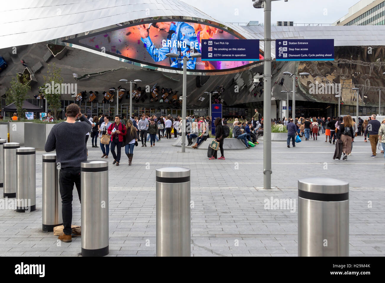 The Bullring area near New Street Railway Station Birmingham, West ...