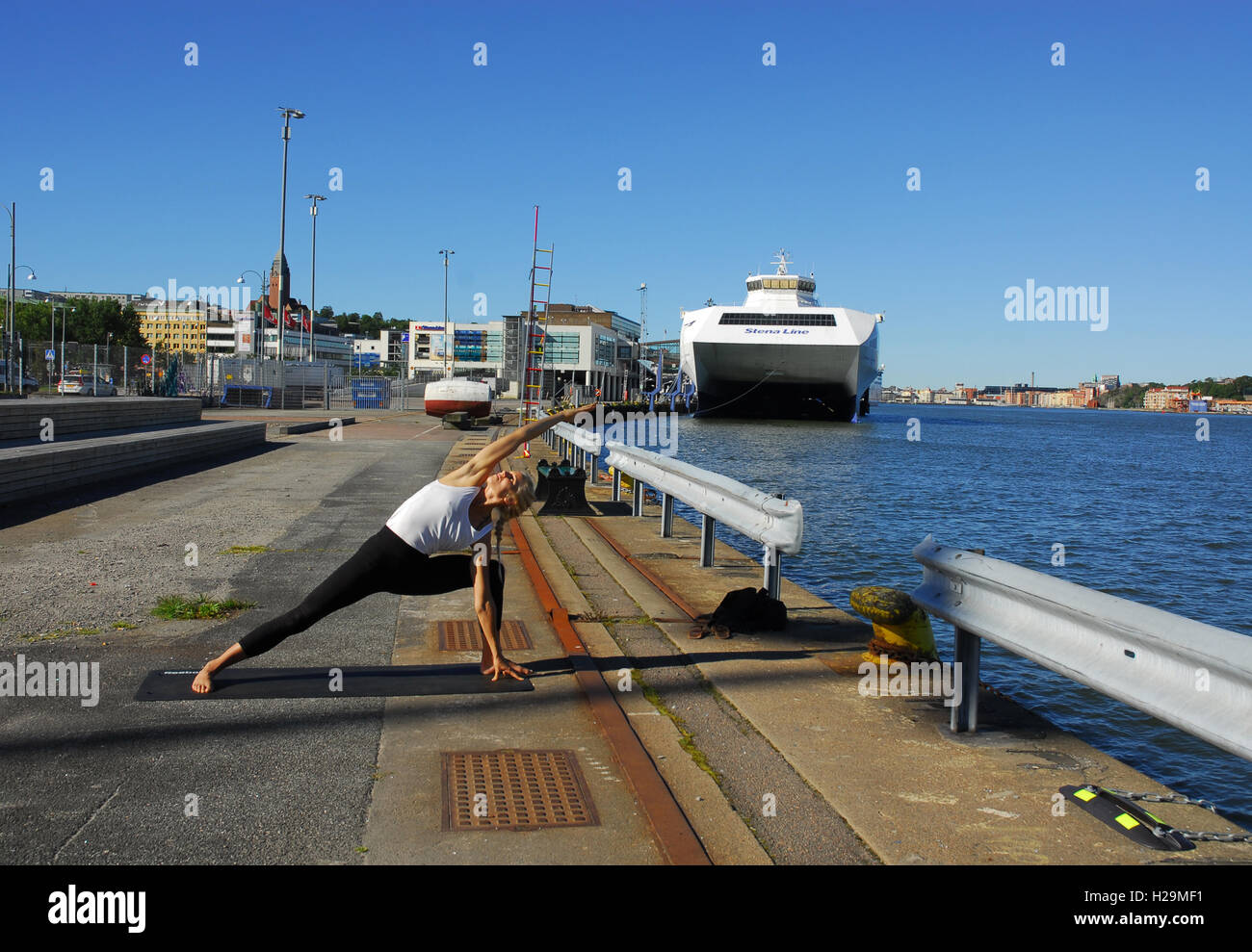 Sweden yoga hi-res stock photography and images - Alamy