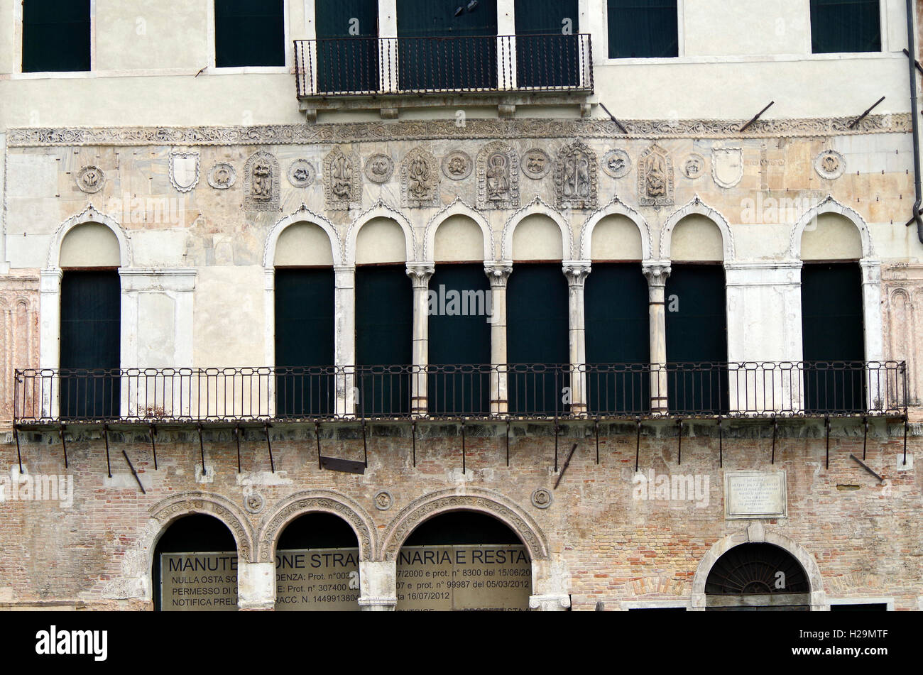 Ca' da Mosto, Grand Canal, Venice, Italy, Detail Stock Photo - Alamy