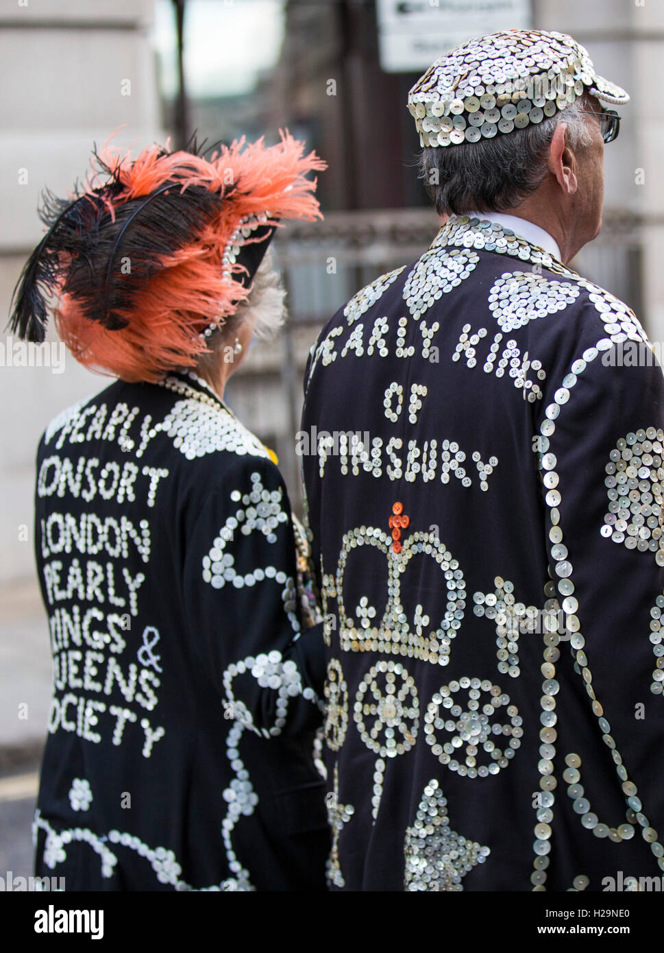Pearly king queens harvest festival hi-res stock photography and images ...