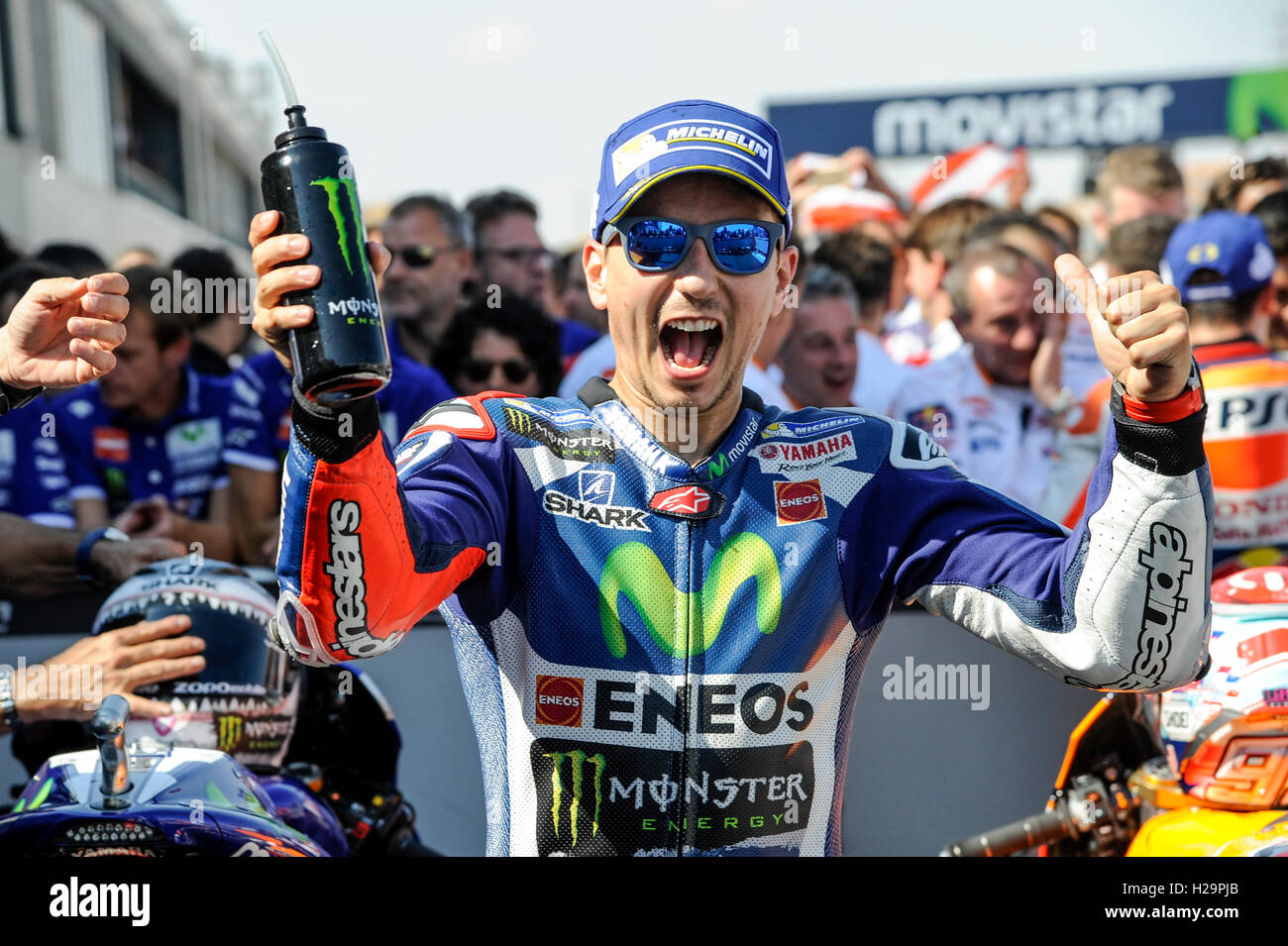 Motorland Aragon, Alcaniz, Spain. 25th Sep, 2016. MotoGP Grand Prix of ...