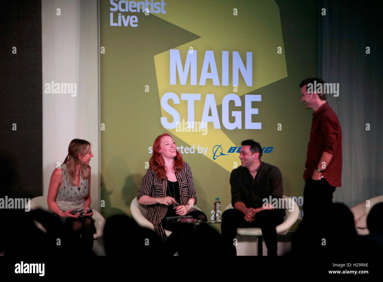 Hannah fry and adam rutherford hi-res stock photography and images - Alamy