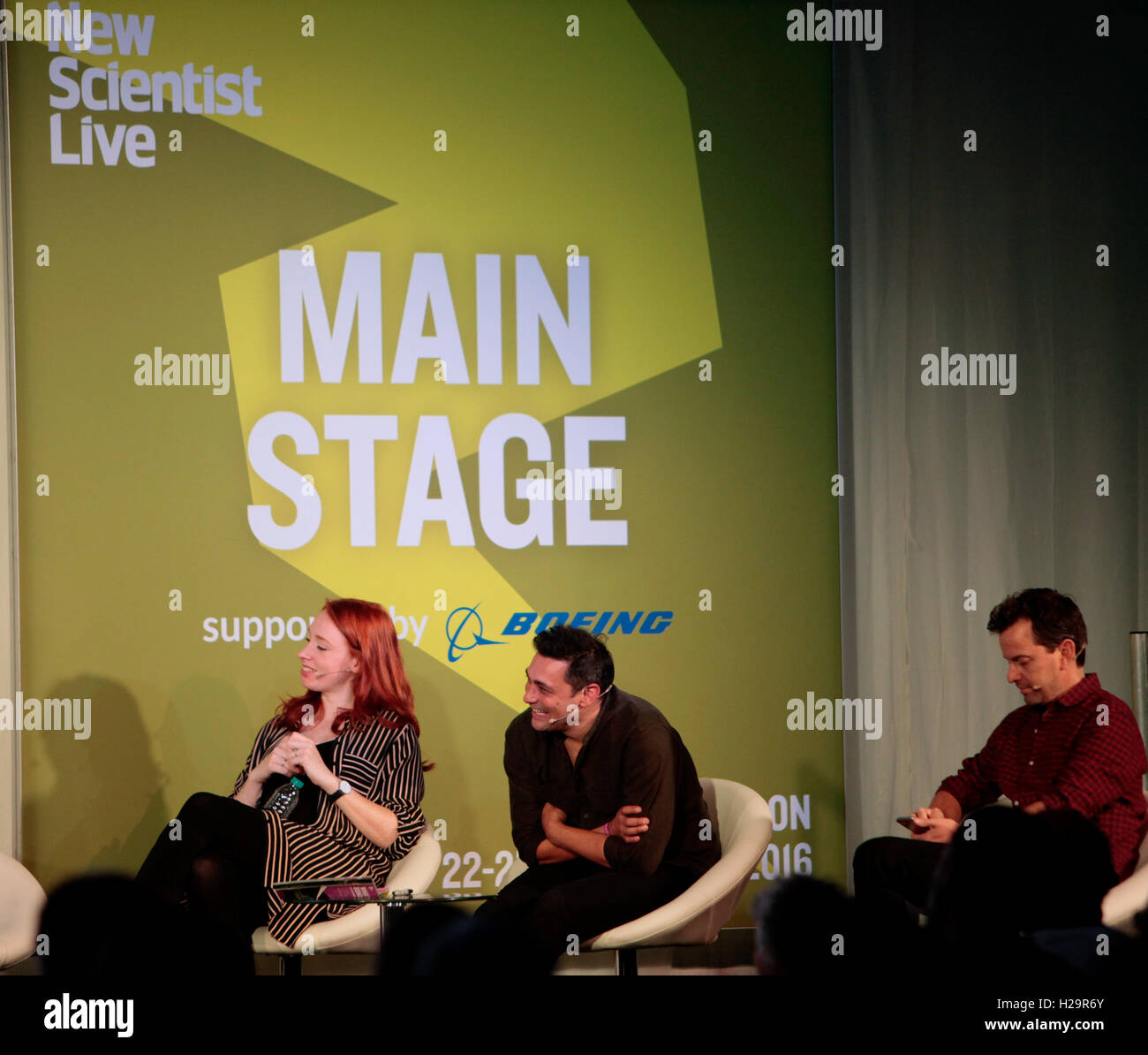 Hannah fry and adam rutherford hi-res stock photography and images - Alamy