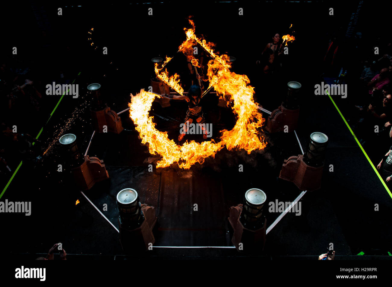 London, UK. 25th Sep, 2016. London, UK. 25th September, 2016. Pyrohex ...