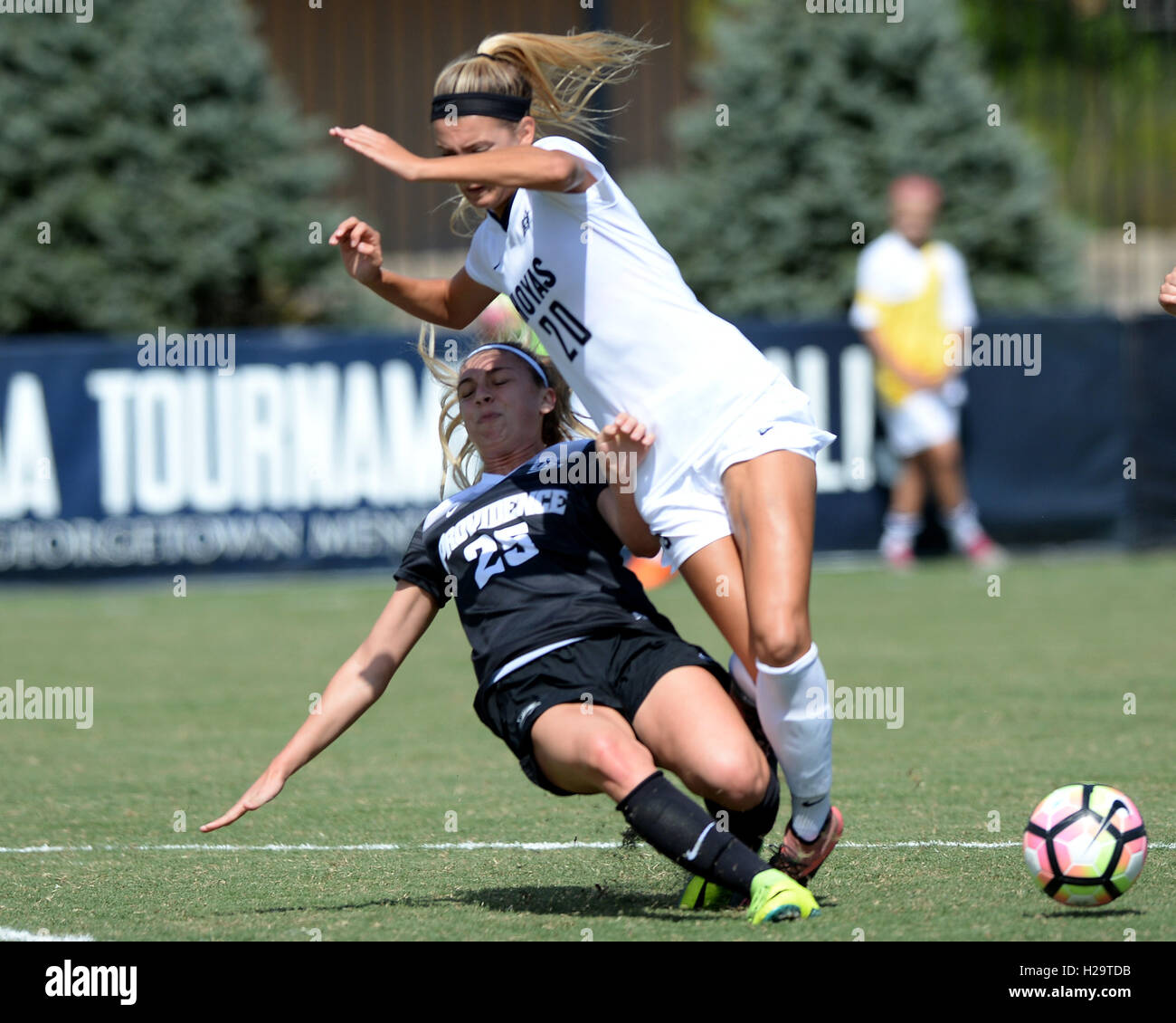 Washington, DC, USA. 25th Sep, 2016. 20160825 - Providence defender ...