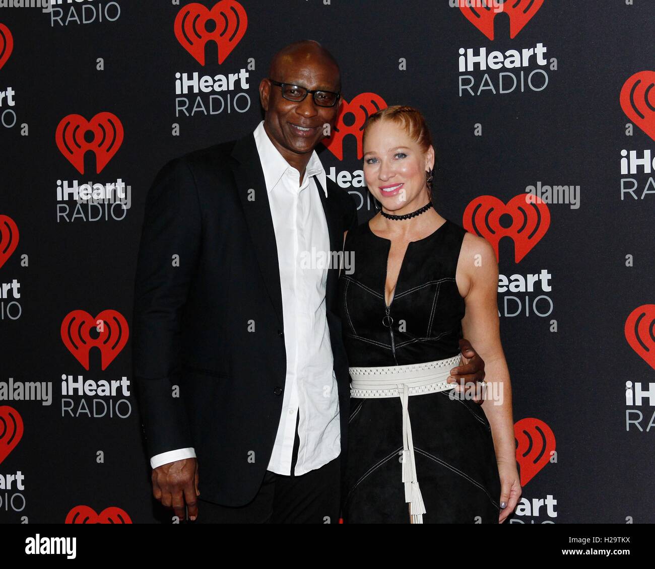 Las Vegas, NV, USA. 23rd Sep, 2016. Eric Dickerson, Penny Sutton in ...