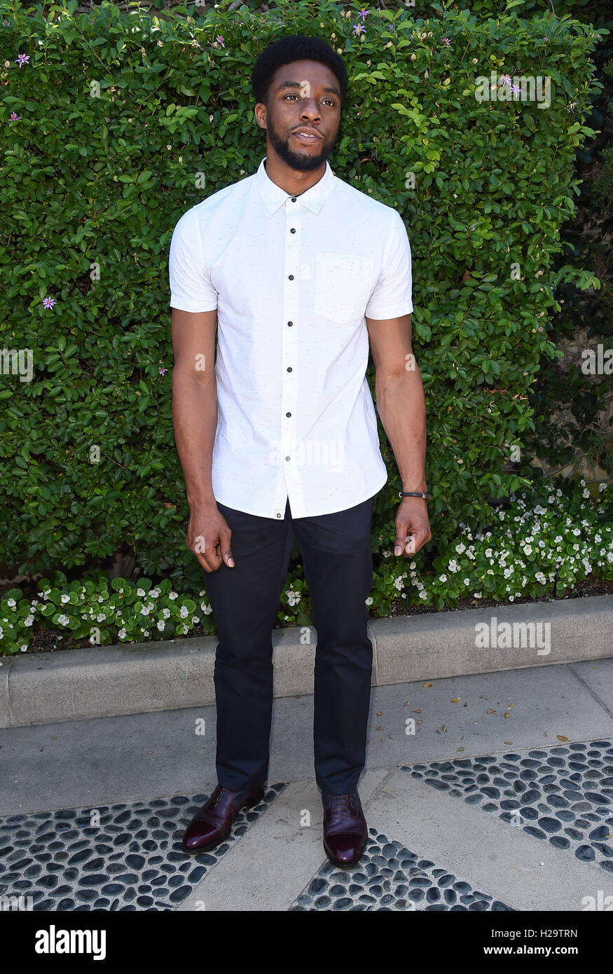 Beverly Hills, California, USA. 25th Sep, 2016. Chadwick Boseman ...