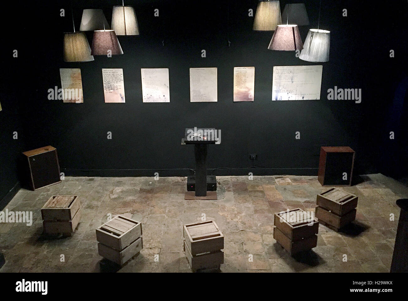 Favara, Italy. 2nd Sep, 2016. FILE - An installation by artist Luca ...