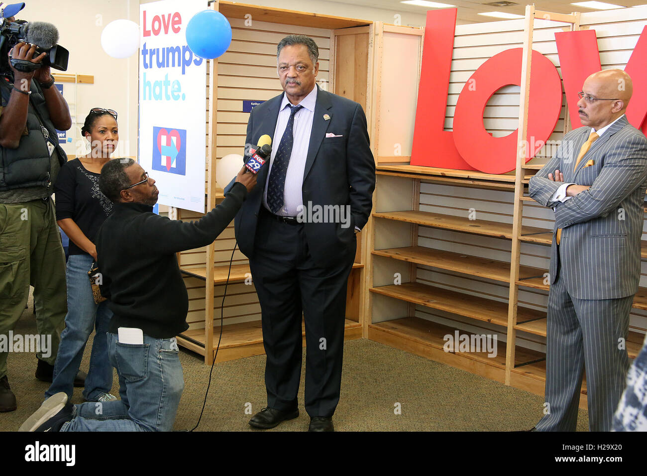 Philadelphia, PA, USA. 25th Sep, 2016. Reverend Jesse Jackson, Sr ...