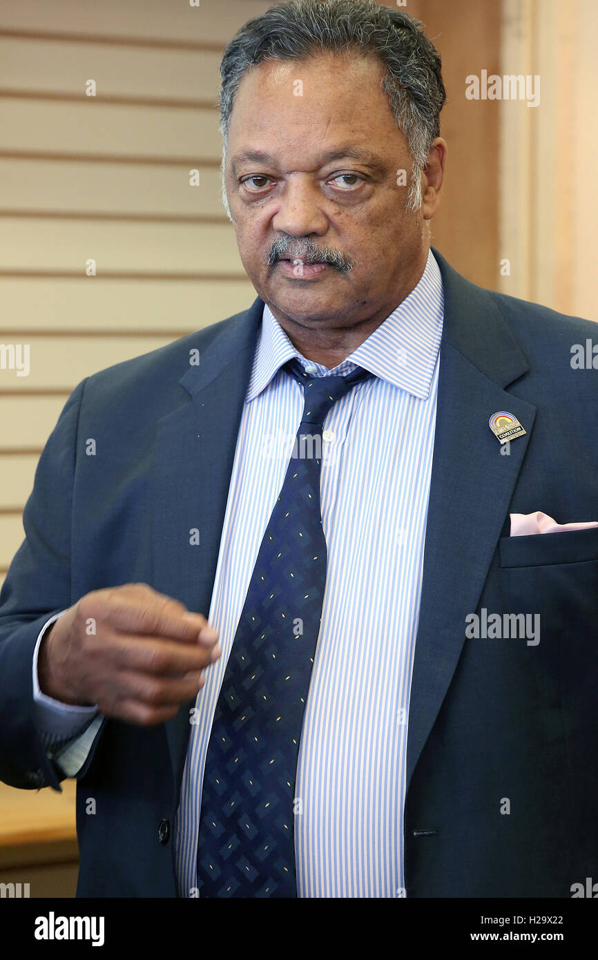Philadelphia, PA, USA. 25th Sep, 2016. Reverend Jesse Jackson, Sr ...
