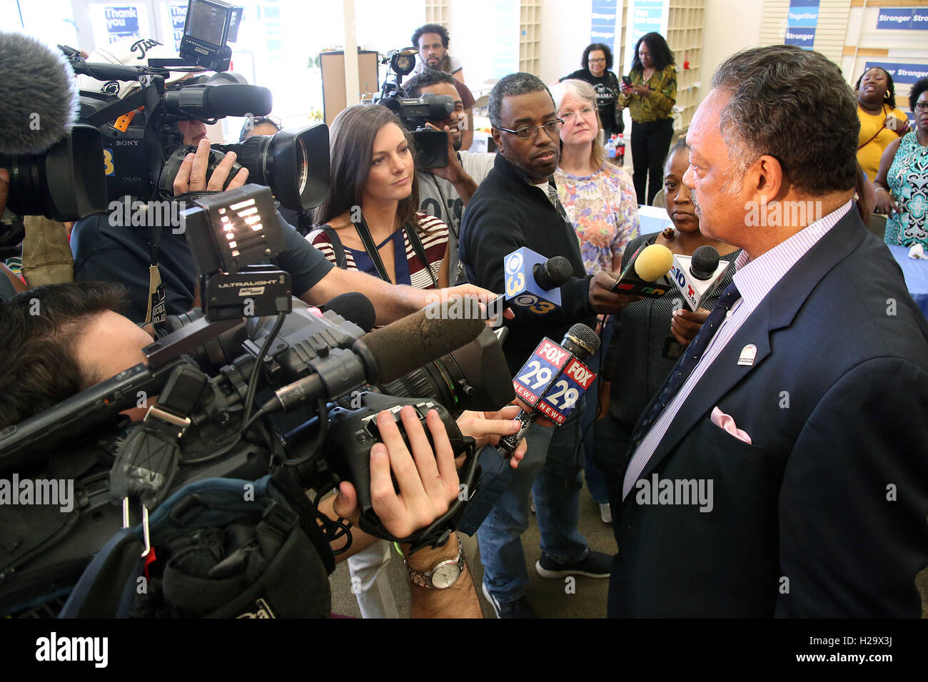Philadelphia, PA, USA. 25th Sep, 2016. Reverend Jesse Jackson, Sr ...