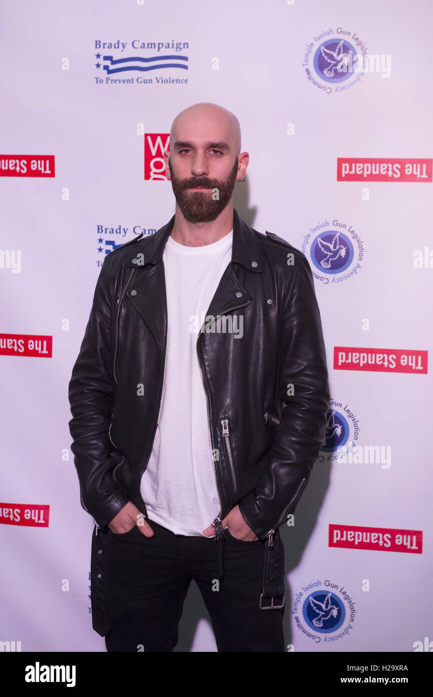 Los Angeles, California, USA. 25th Sep, 2016. Singer Sam Harris of X ...