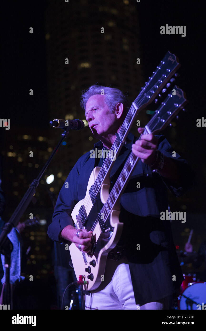 Los Angeles, California, USA. 25th Sep, 2016. Don Felder of The Eagles ...