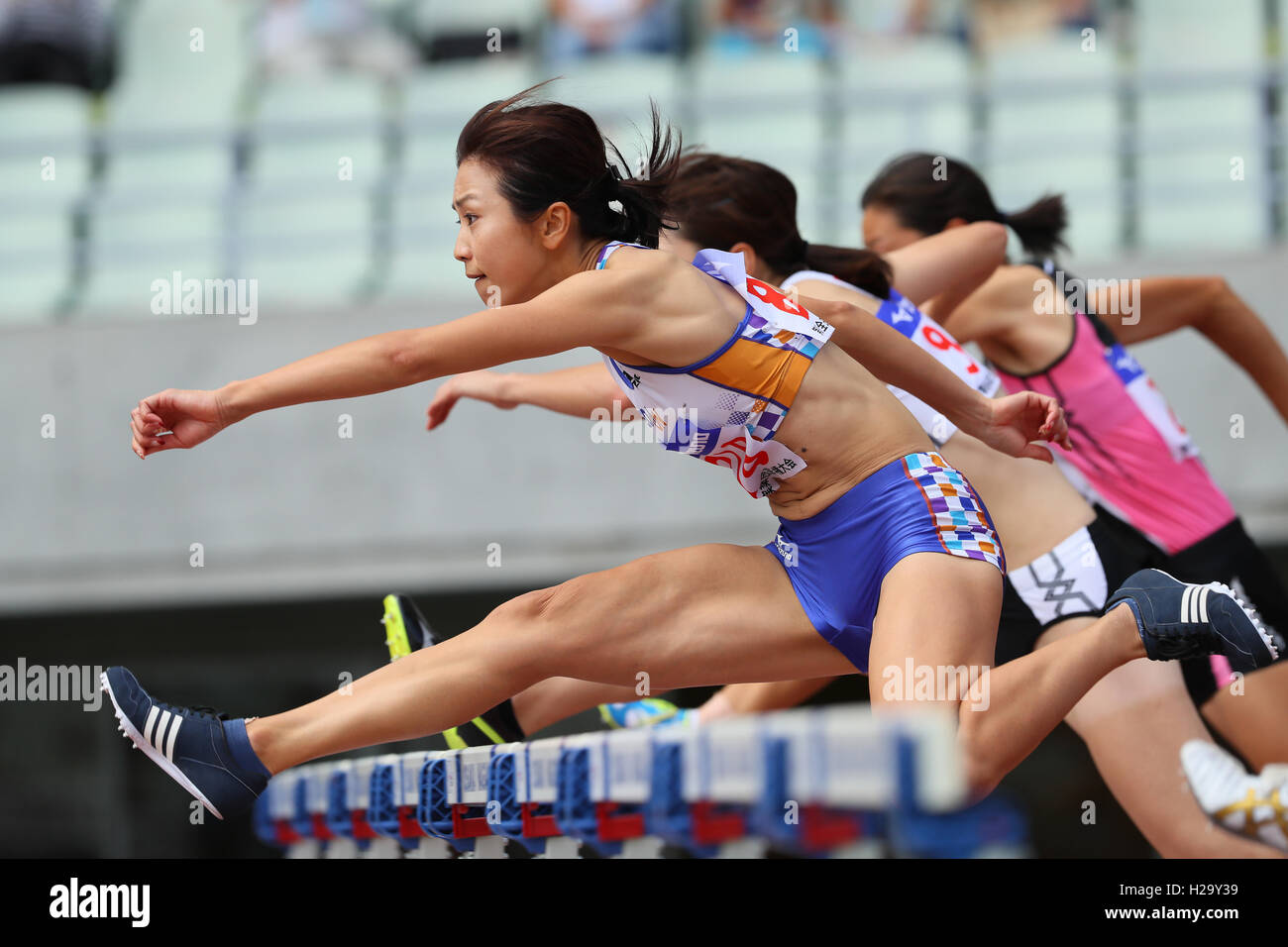 Yanmar Stadium Nagai, Osaka, Japan. 25th Sep, 2016. Ayako Kimura, SEPTEMBER 25, 2016 - Athletics ...